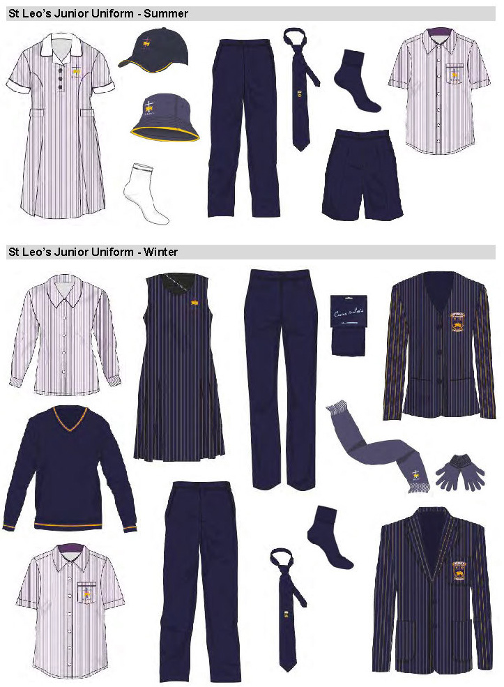 Future Students – Uniform Information – St Leo's Catholic College