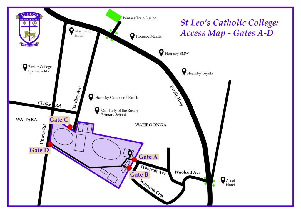 Location & Map – St Leo's Catholic College
